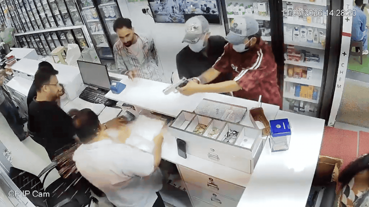 Masked gunmen storm Chandigarh medical store. Then pump 13 bullets into ...