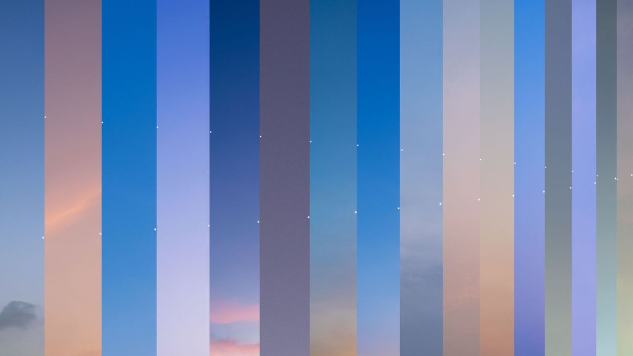 Closer every day: A spectacular 30-day collage of the Venus-Jupiter ...