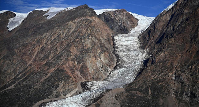 Four times as many icebergs calved from Greenland glaciers