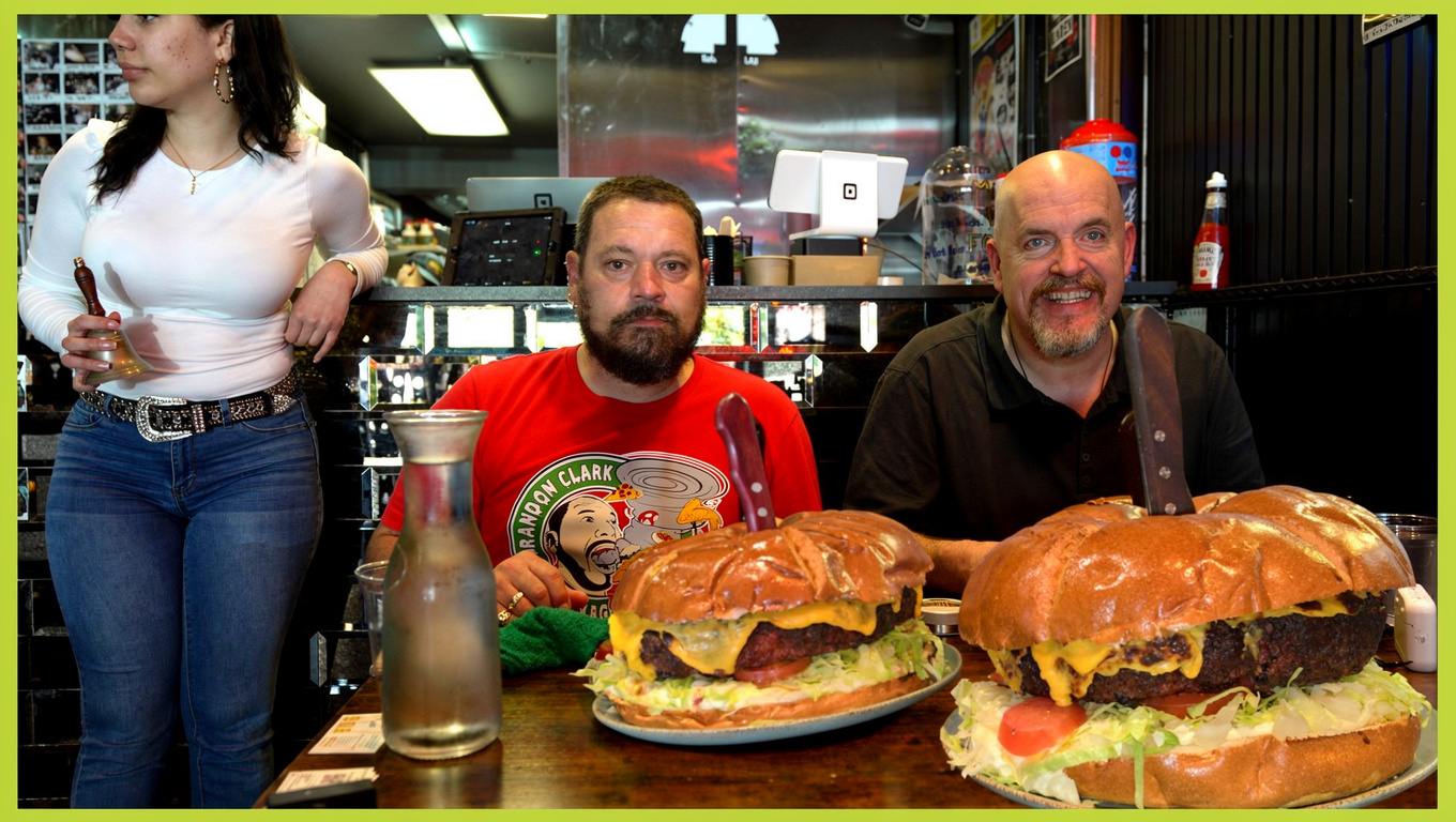 The belly buster challenge looked impossible to finish