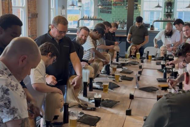 Man who runs club for dads says 'Beers and Braids' event was a success
