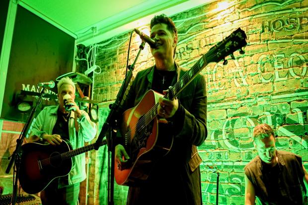The Script perform surprise show at popular Irish bar in Glasgow