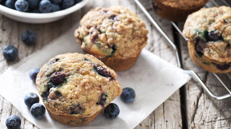 The freezer aisle secret that makes boxed blueberry muffins much better