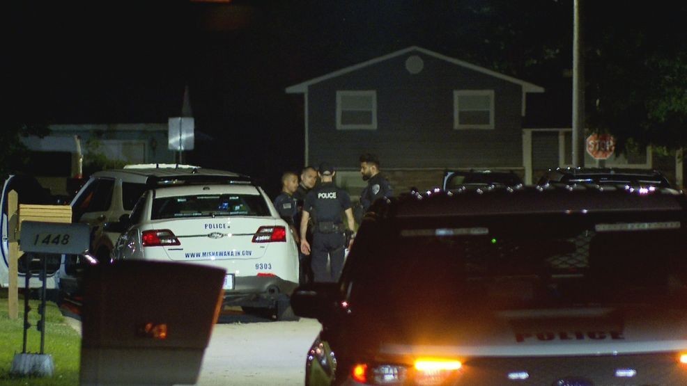 Man in custody after pointing gun at officer, Mishawaka police say