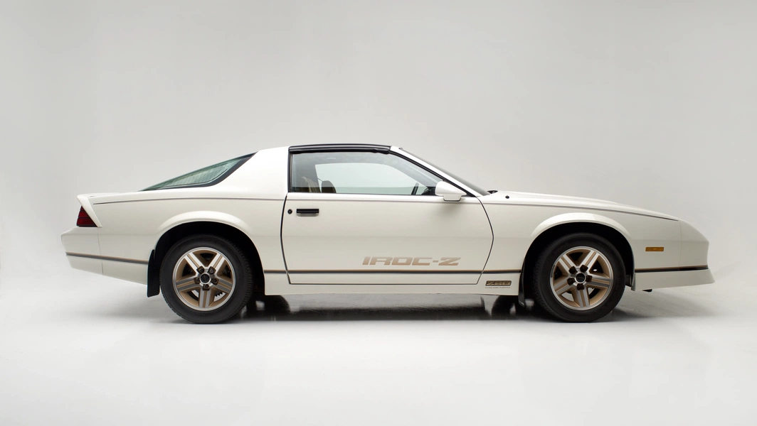 Corvette power and racing heritage in the 1980s Camaro IROC-Z