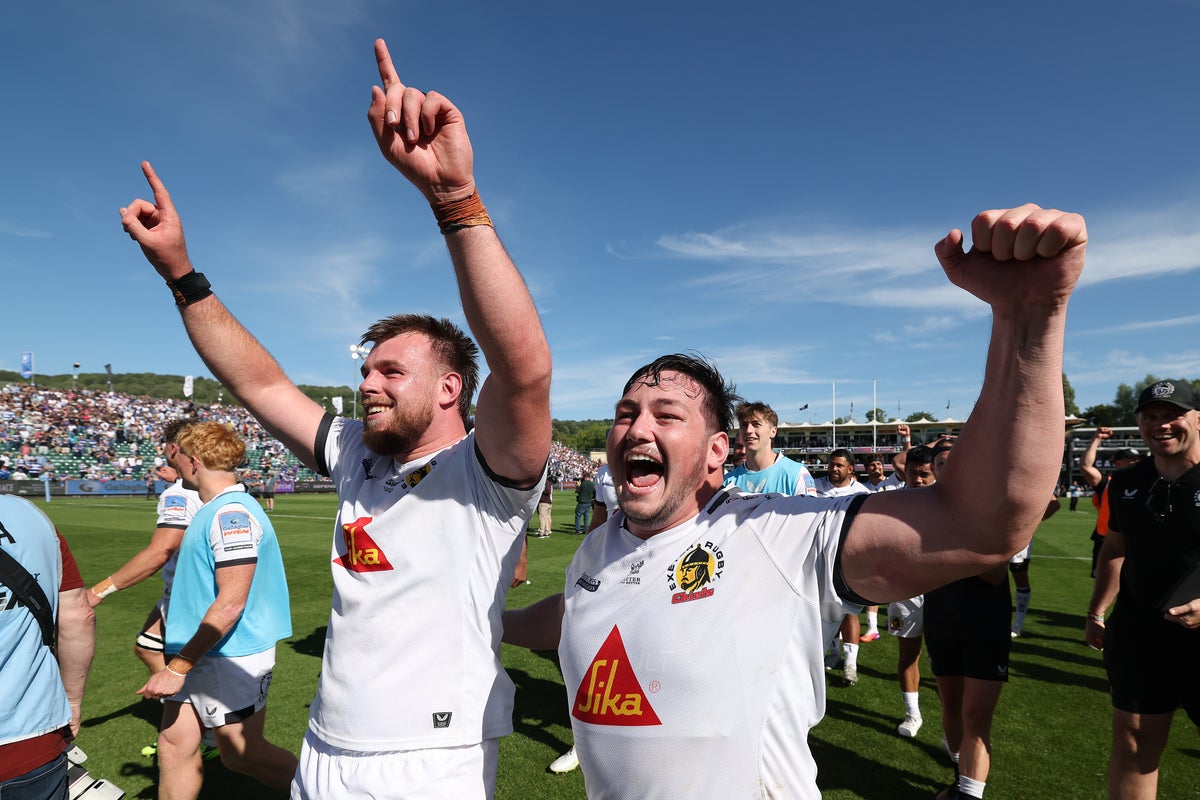 Exeter stun Bath in second-half fightback to seal Prem final spot