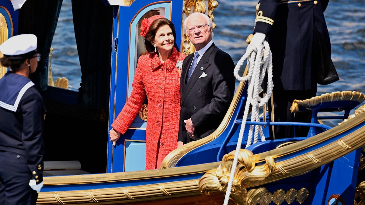 Goldene Hochzeit in Schweden: Königin Silvia feiert mit König Carl ...