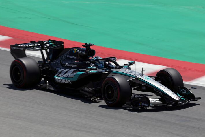 F1: veja o grid de largada do GP de Barcelona com Russell na pole e ...