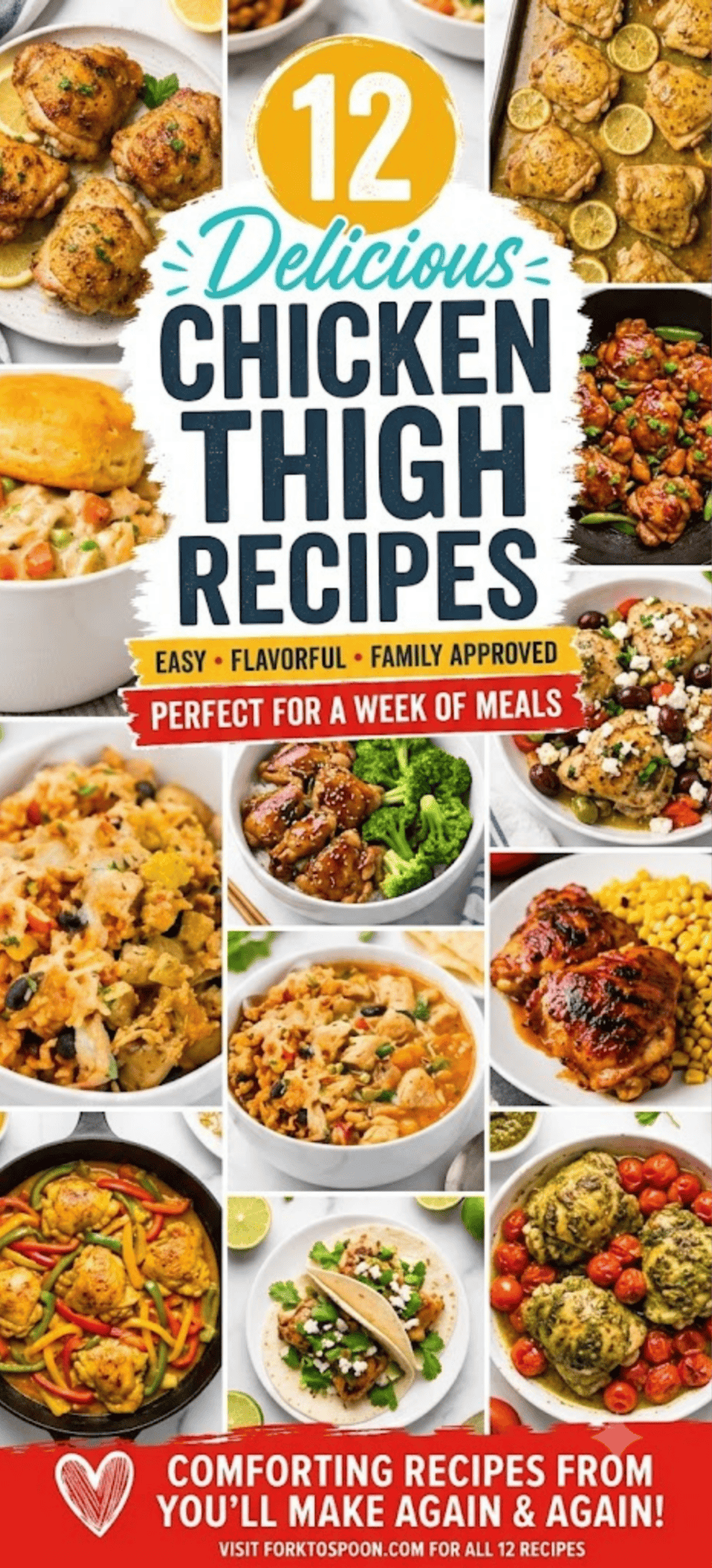 12 easy chicken thigh recipes for busy weeknights