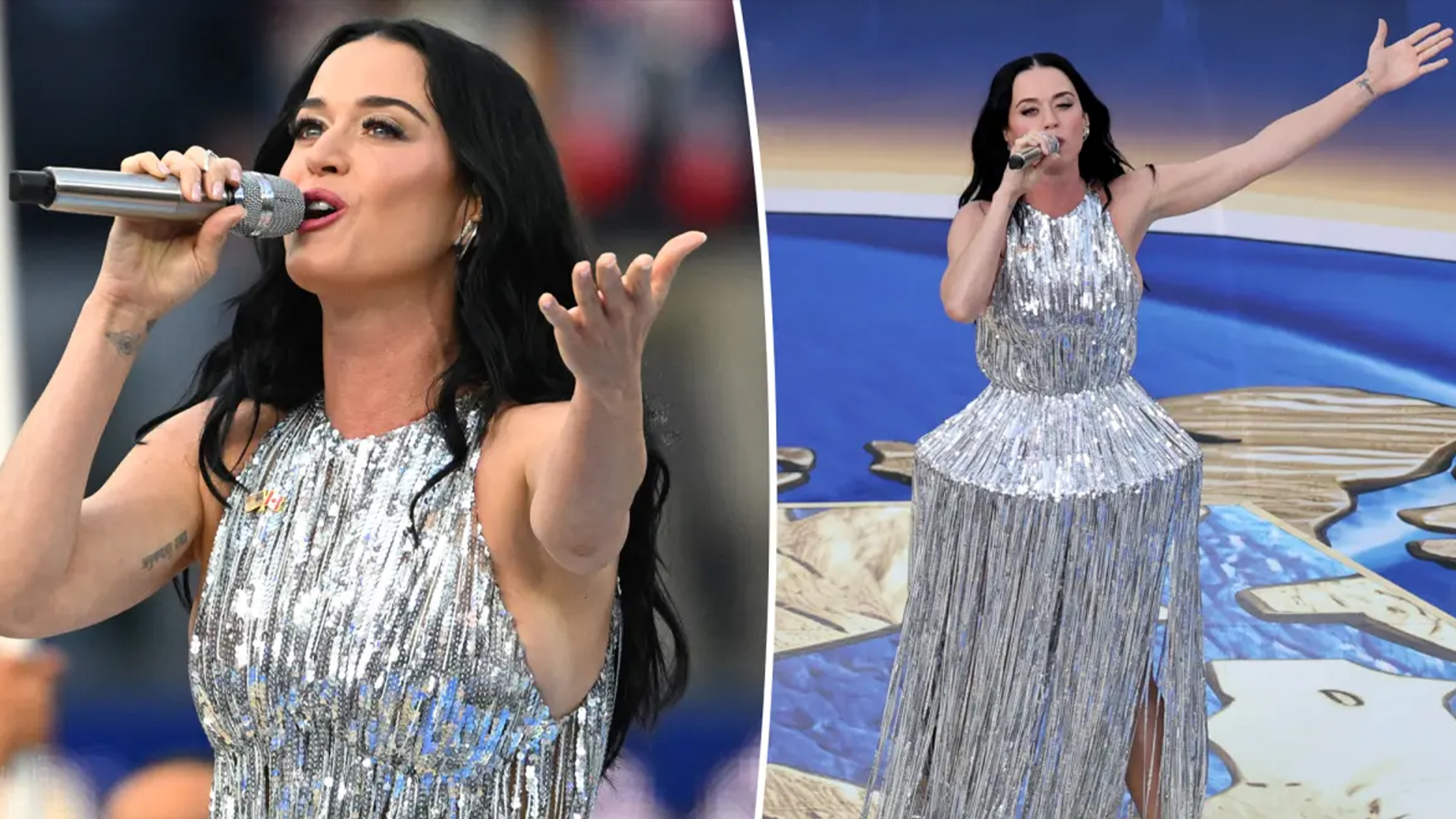 Katy Perry performs at World Cup 2026 opening ceremony in silver Stella ...