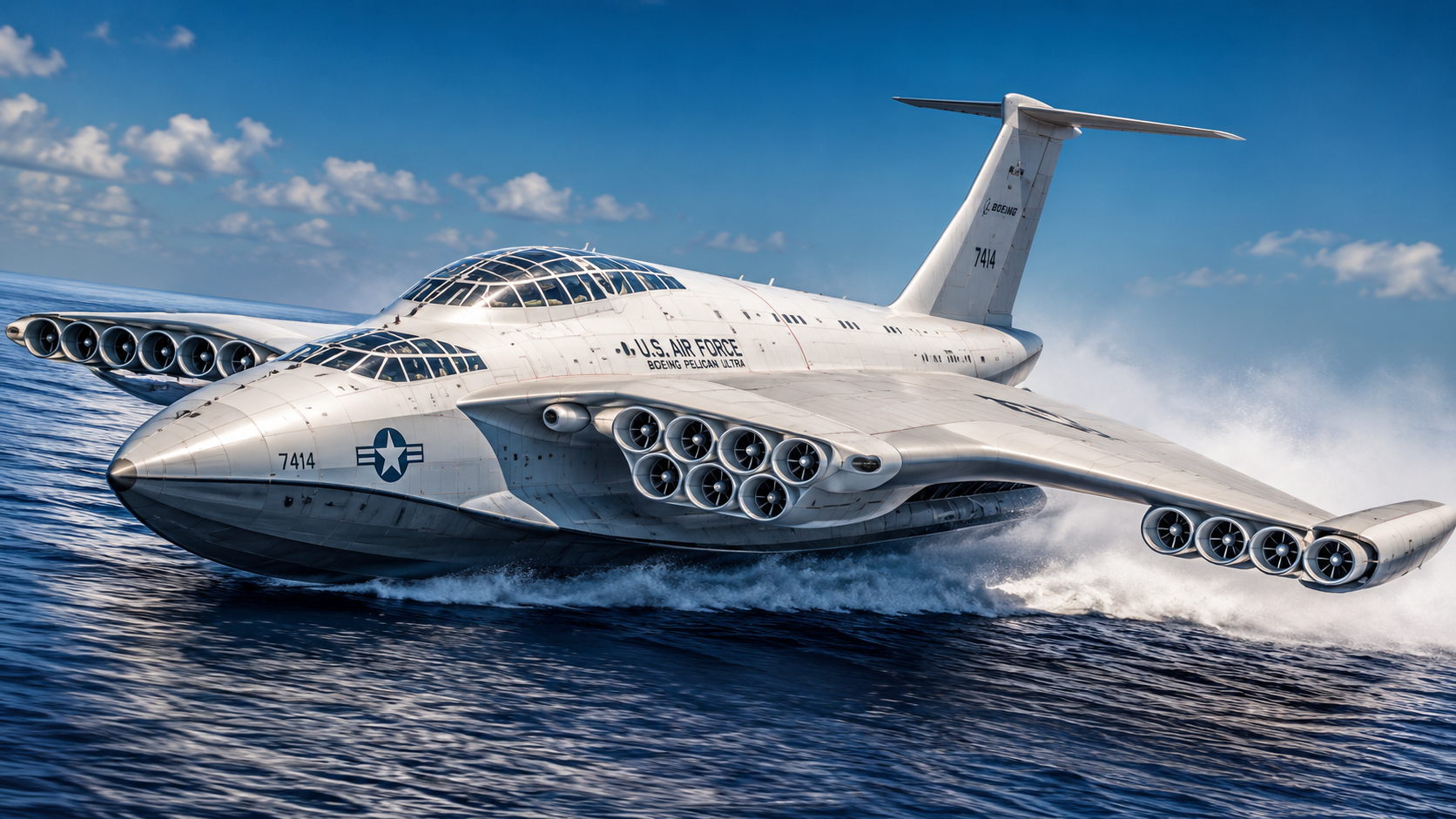 The huge American ekranoplan that could have replaced entire fleets