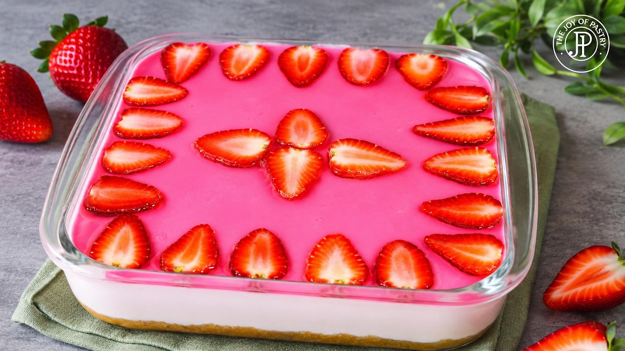 No-bake strawberry cheesecake anyone can make