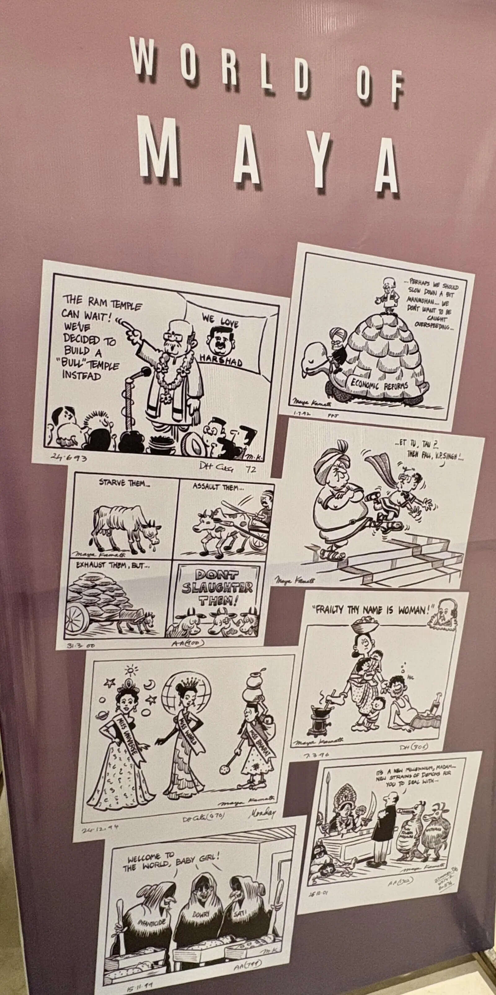 Fraternity celebrates the legacy of cartoonist Maya Kamath in Bengaluru