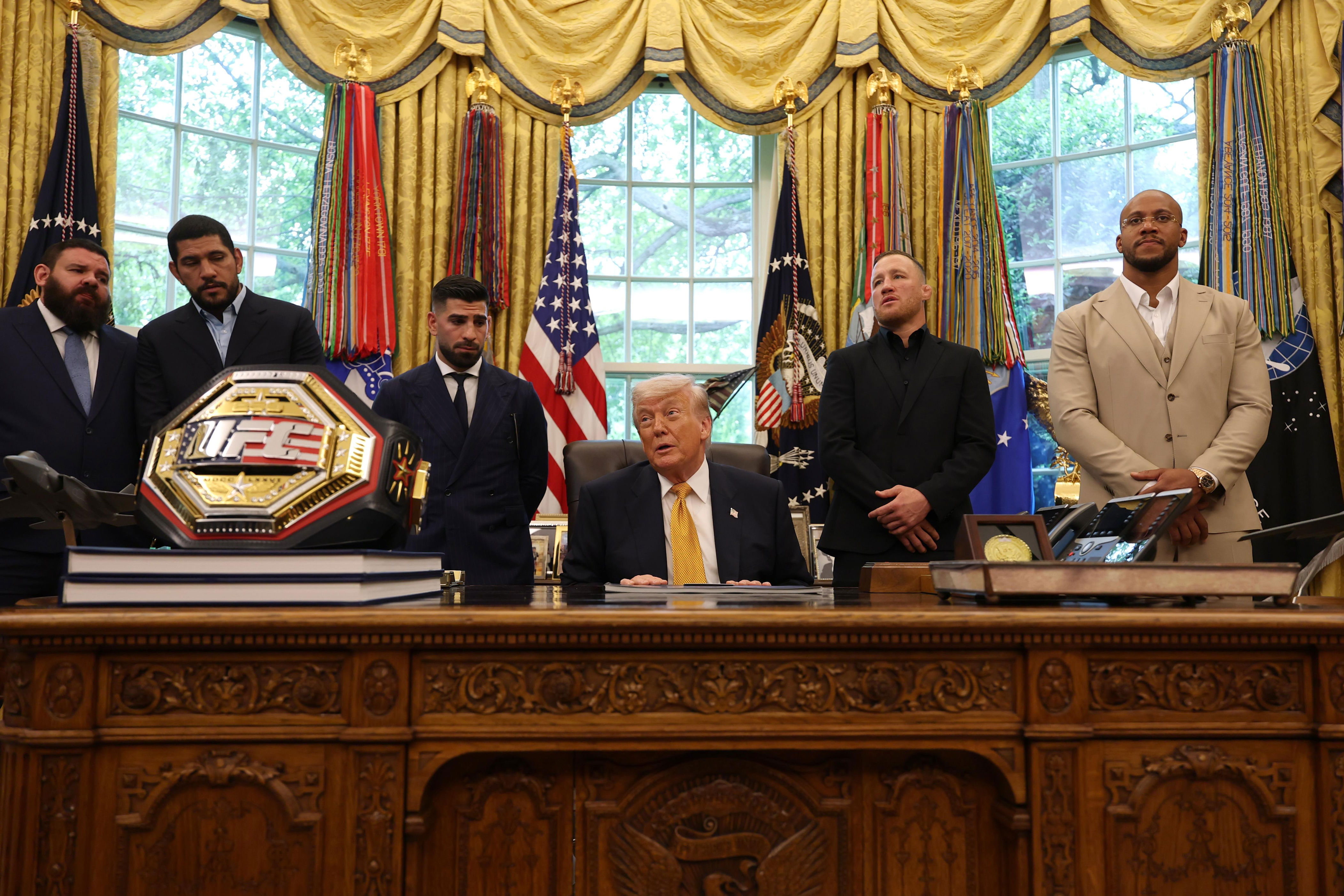 UFC White House start time, full fight card details | Topuria vs. Gaethje