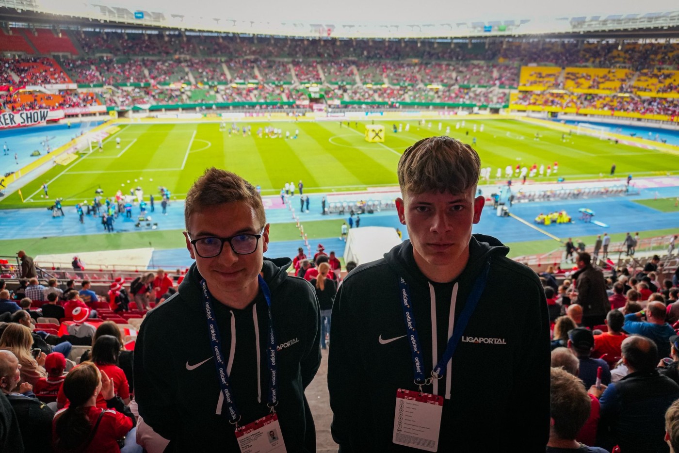 Ligaportal goes Amerika: Startschuss zum rot-weiß-roten Mega-Event