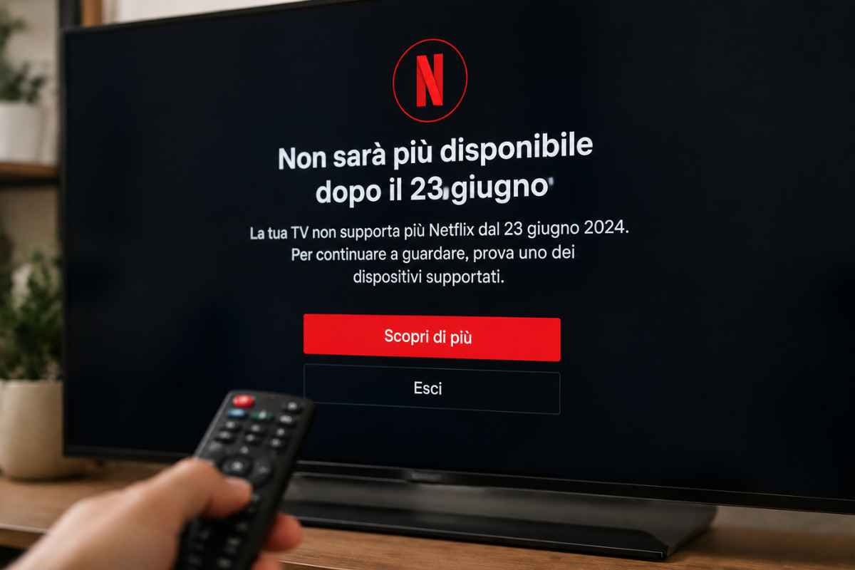 L'avviso Netflix che spaventa gli italiani "Non sarà più disponibile ...