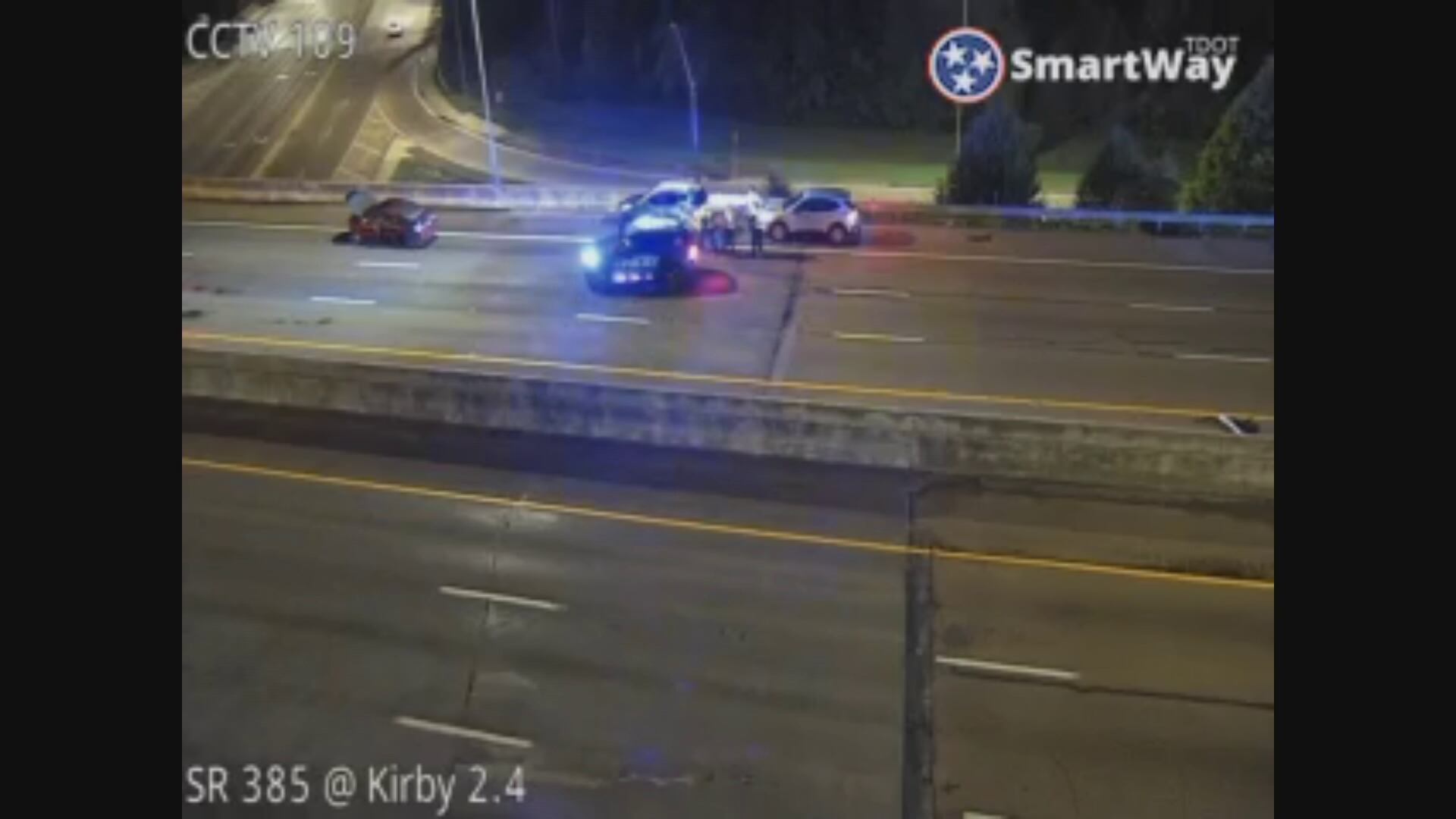 One injured in multi-vehicle crash on 385, MPD says