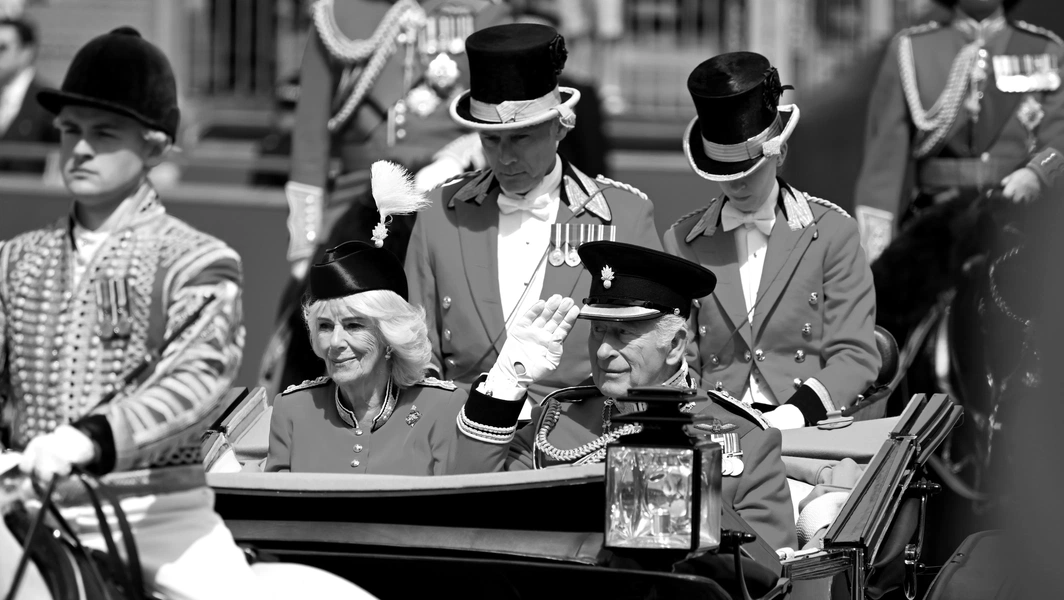 Queen Camilla’s Grenadier Guards tribute turns heads at parade