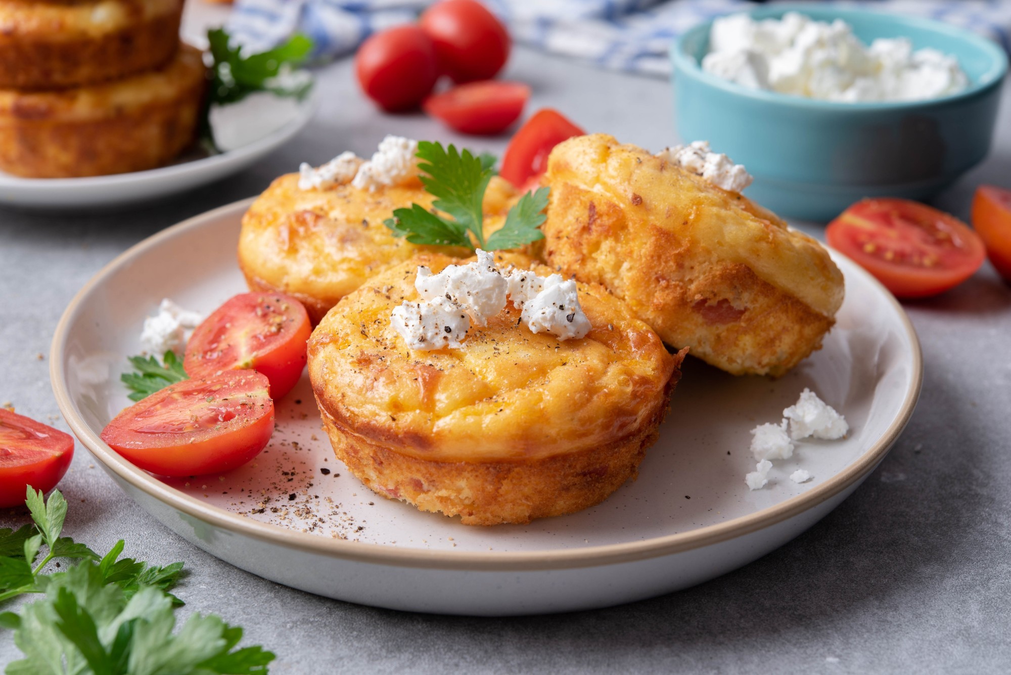 Faço esse bolinho salgado para lanchar a semana inteira: receita fácil ...