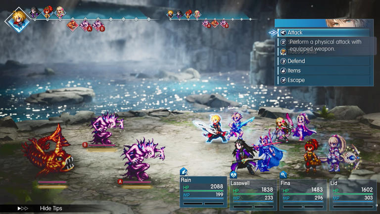 Final Fantasy Resonance returns to turn-based combat and HD-2D art style