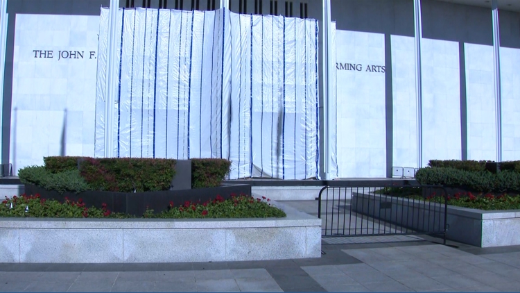 Trump's name officially removed from Kennedy Center sign