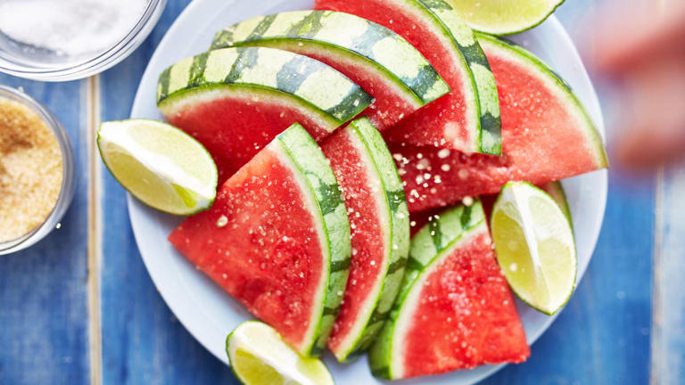 An award-winning chef shares the genius way to make watermelon salad ...