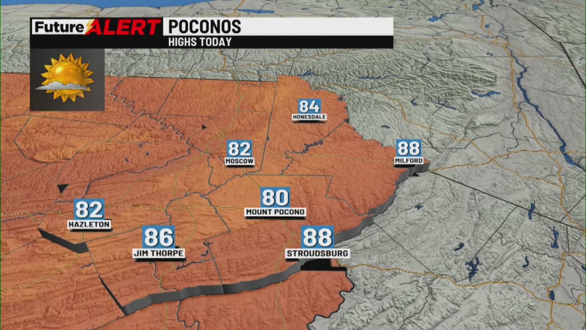 Pocono Mountains weather forecast - 06/13/26 - Morning | 28/22 News