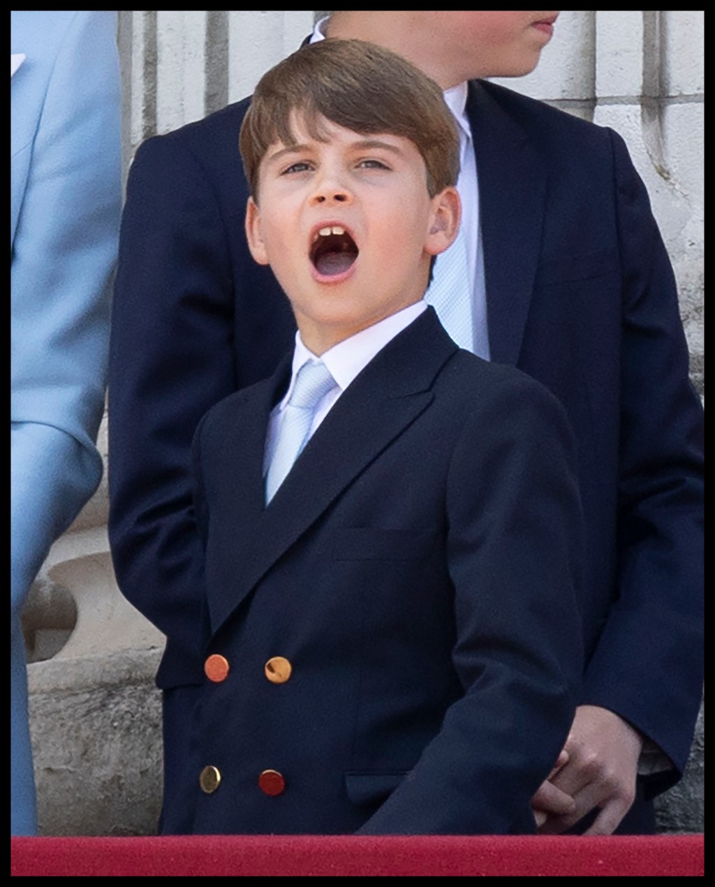 Prince Louis steals the show yet again with cheeky Trooping the Colour ...