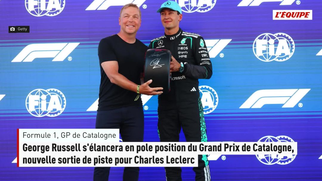 George Russell s'élancera en pole position du Grand Prix de Catalogne ...