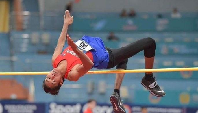 Grospe sets Philippines high jump record