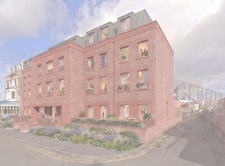 Plans revealed to replace empty Blackpool hotel with 4-storey apartment ...