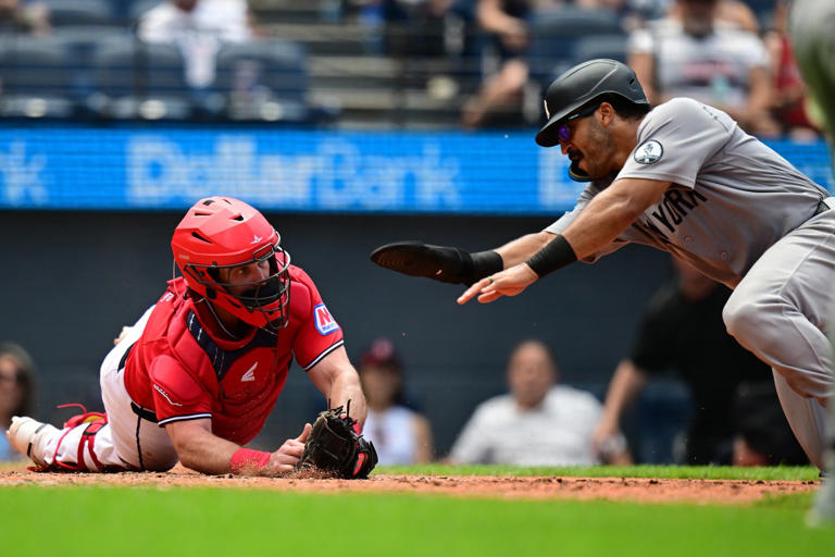 Yankees put OF Grisham on 10-day IL; Stanton's return delayed by soreness