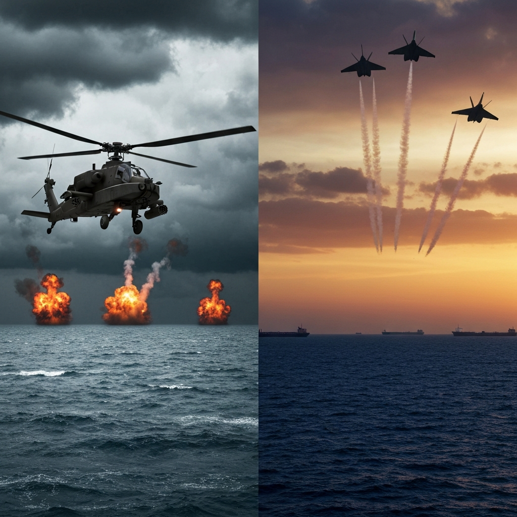 US strikes Iran: Apache retaliation escalates air war