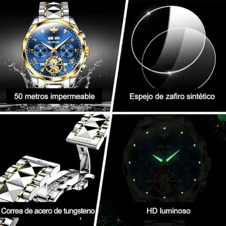 Sorprender a papá este Día del Padre con el Reloj automático de lujo ...