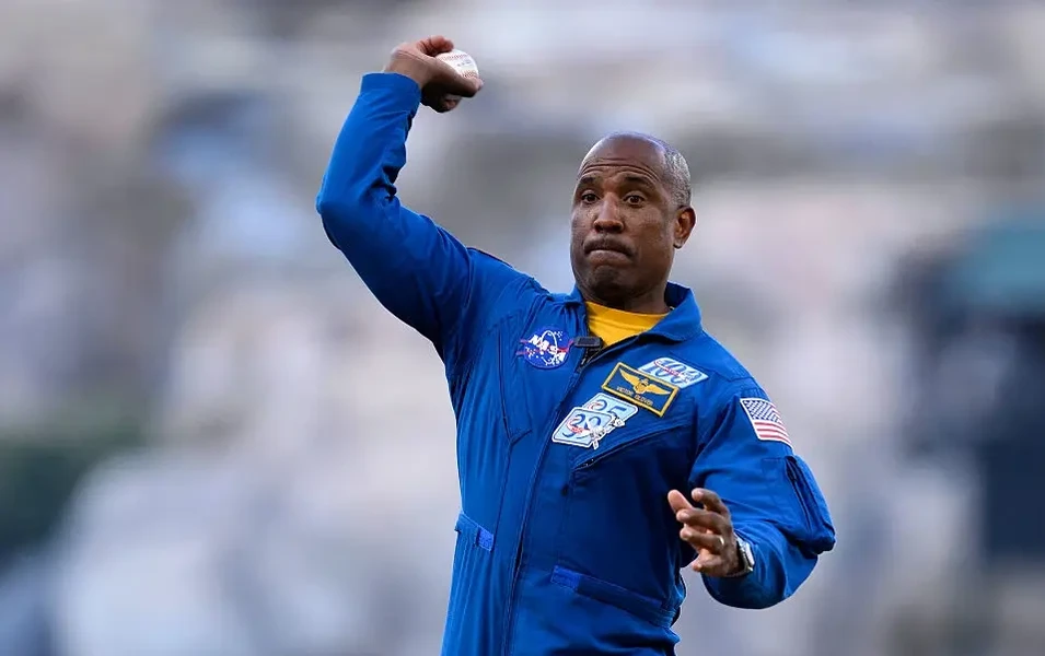 Victor Glover honored at home after moon mission
