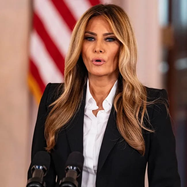 Social Media Calls Melania Trump's Recent Speech At AI Event As ...