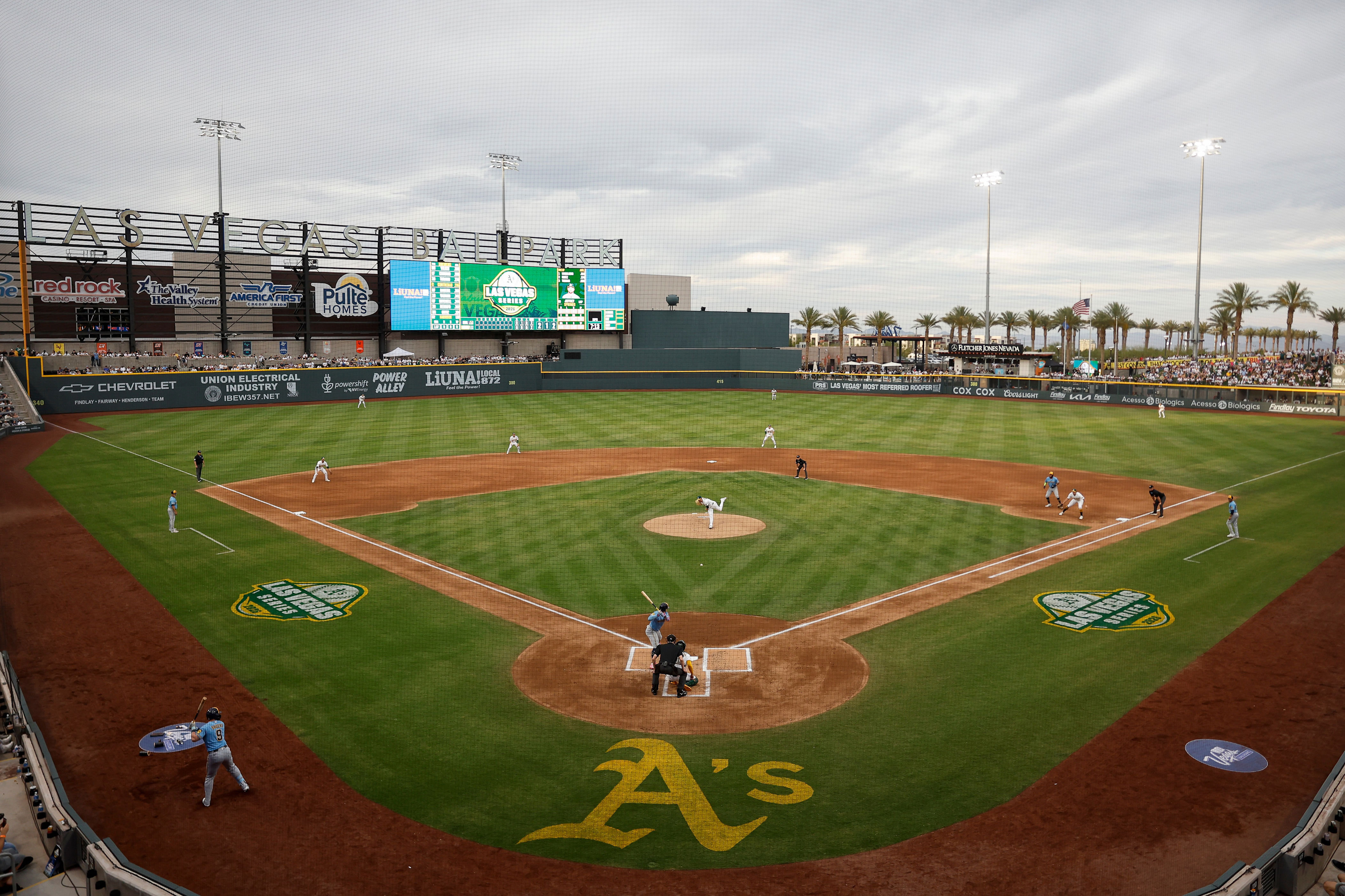 A's savor a sold-out Las Vegas homestand as fans drown out visiting chants