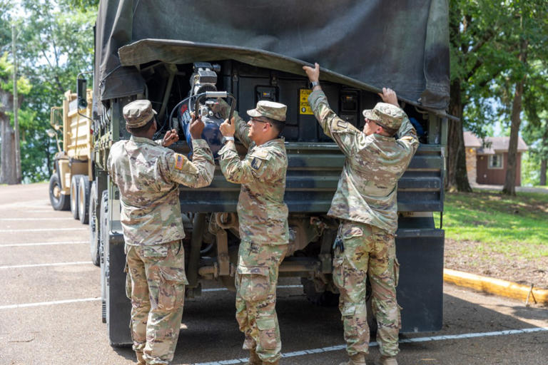 National Guard partners with MDWFP for training project