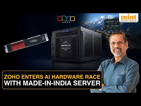 Zoho unveils Nathu La, its first indigenous AI server built to power ...