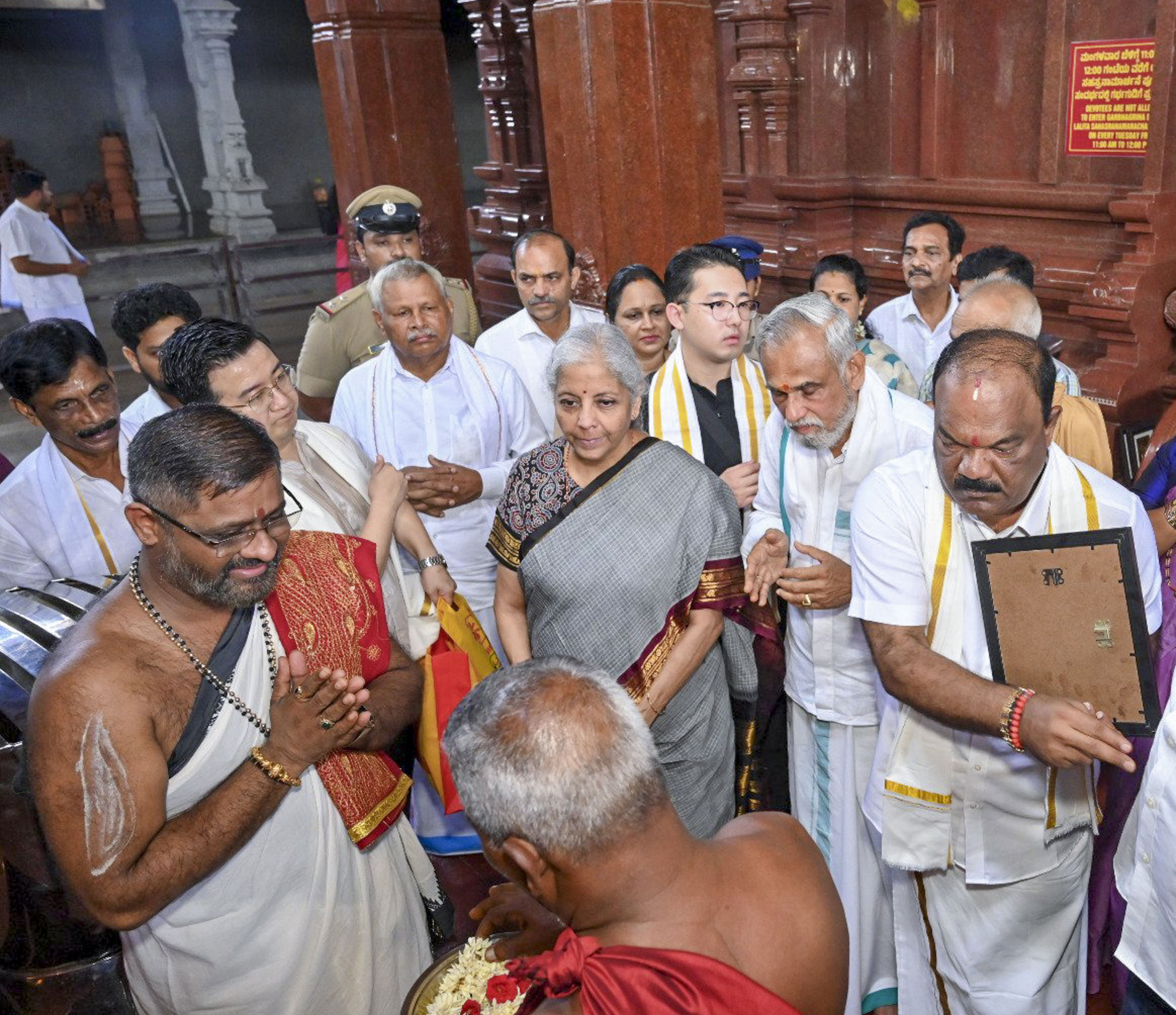 Nirmala Sitharaman visits New Mangalore Port; reviews infrastructure ...