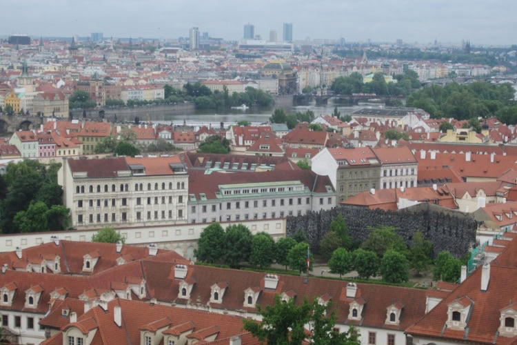 Puddle jumping through Prague: What to do when it rains