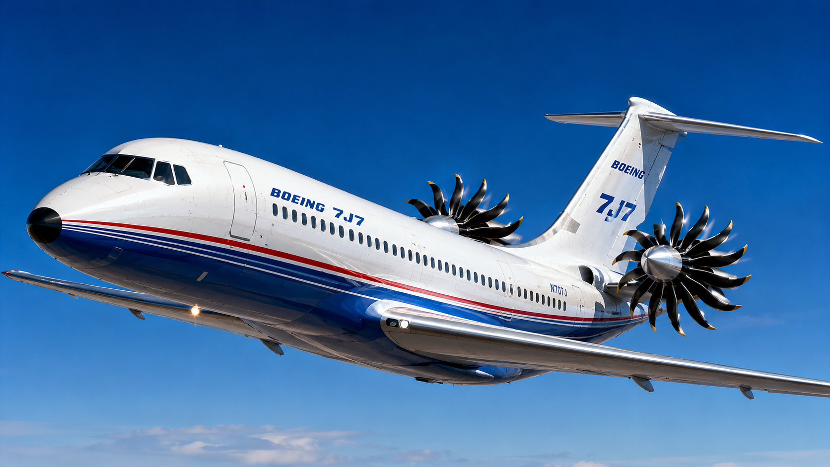 The Boeing 7J7 - The radical airliner meant to replace the 737