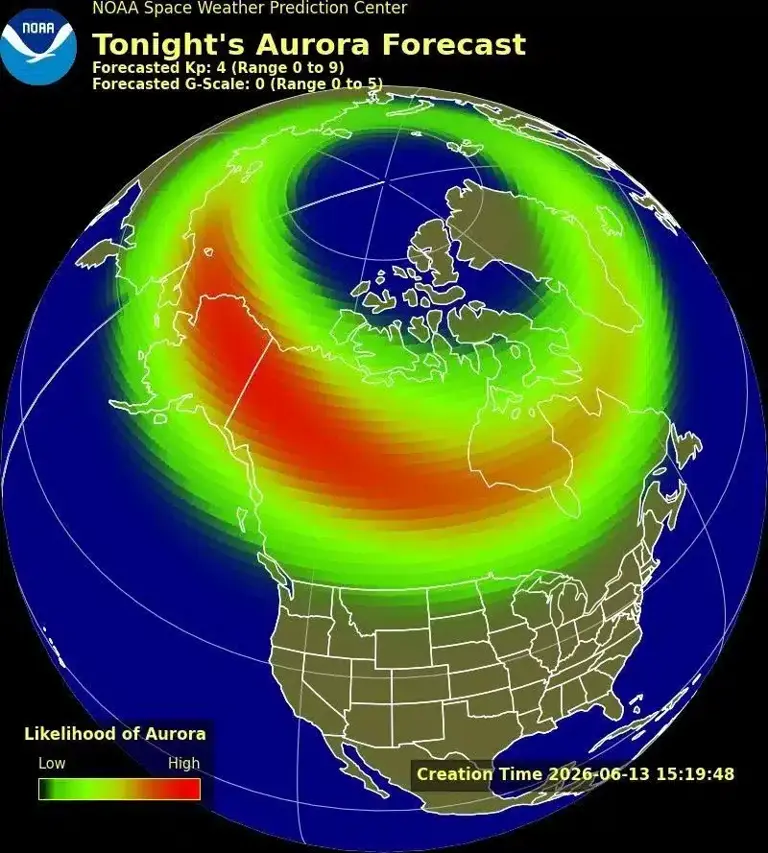 Northern lights could illuminate skies across 9 US states tonight: Here ...
