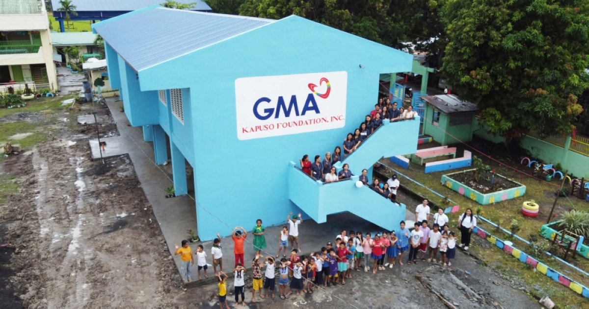 GMA Kapuso Foundation helps shape future of Filipino schoolchildren