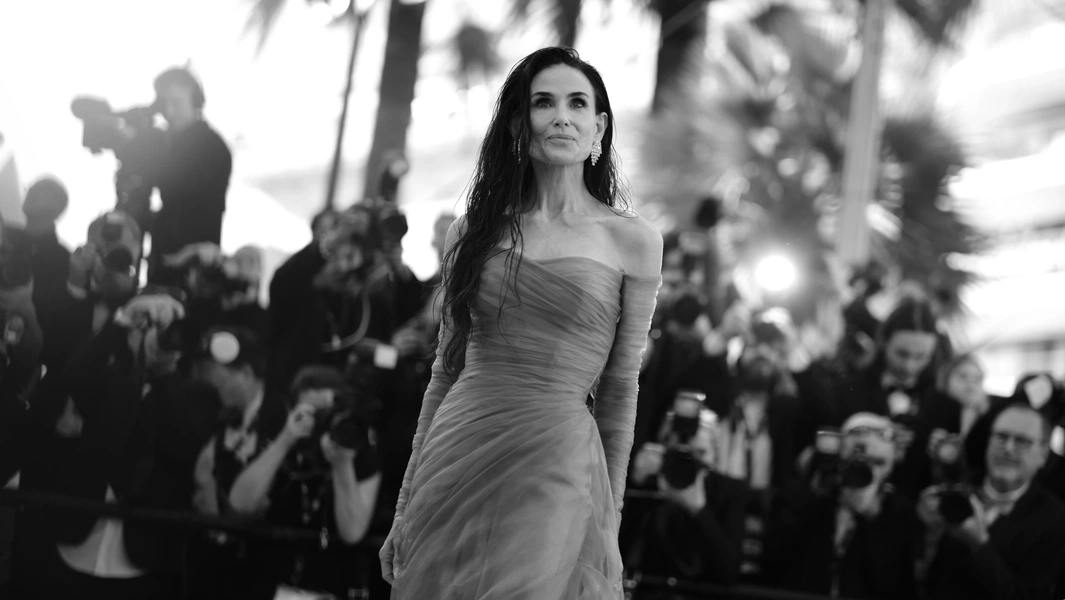 Demi Moore's closet video and Cannes fashion