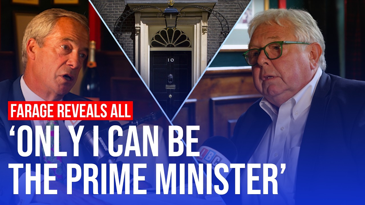 Farage on the record | LBC exclusive with Reform UK's leader