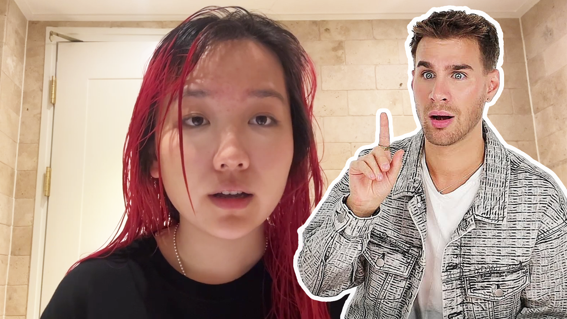 She dyed her bleached blonde hair black at home. Big mistake?