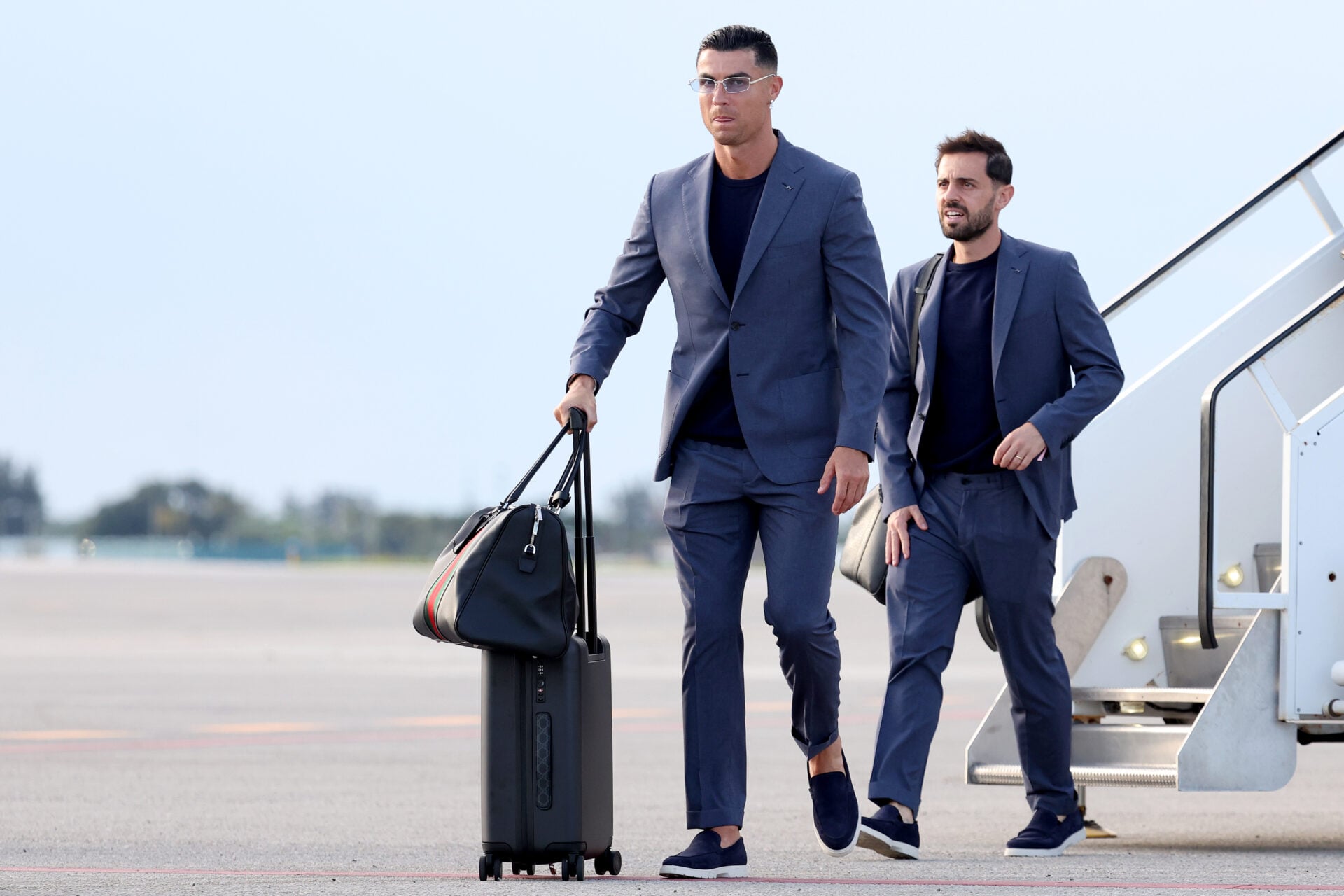 Cristiano Ronaldo arrives in style to Portugal’s home base before FIFA ...