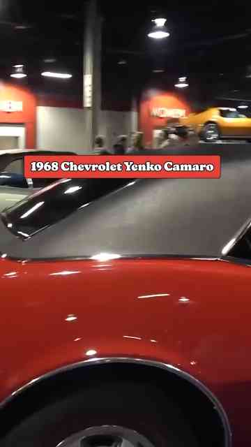 This 1968 Yenko Chevrolet is pure muscle car royalty