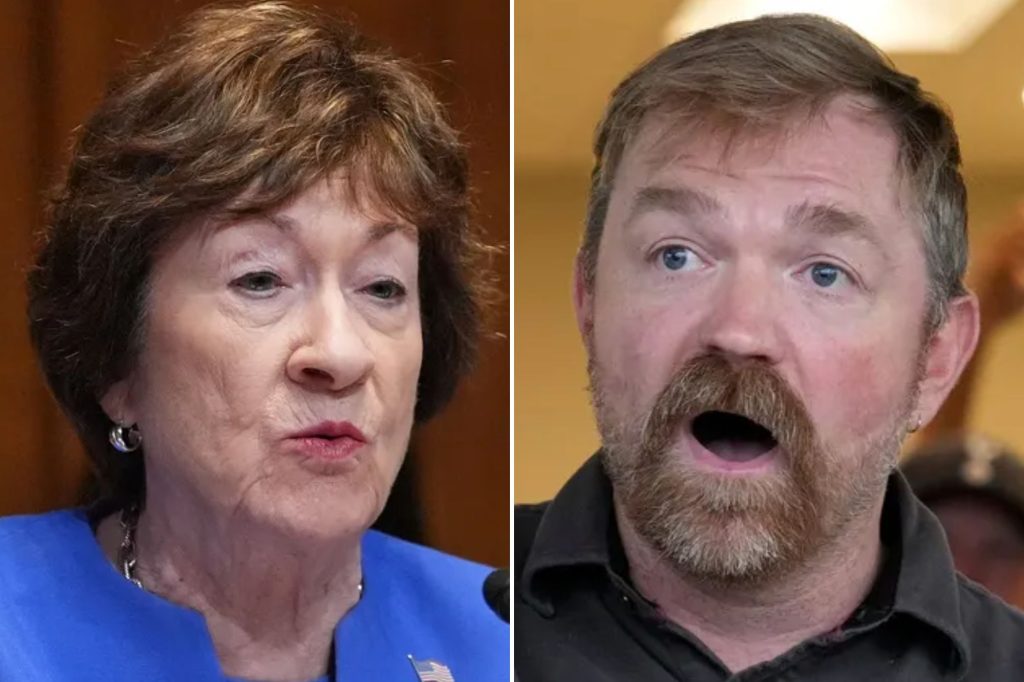 Collins rolls out ad campaign targeting Platner after primary win